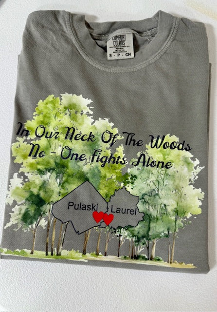 In Our Neck Of The Woods- Disaster Motivational Tee – Bear Ridge Wear